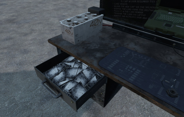 DNA ключ-карты и Верстак (Workbench) — DayZ сервер Карусель PVE